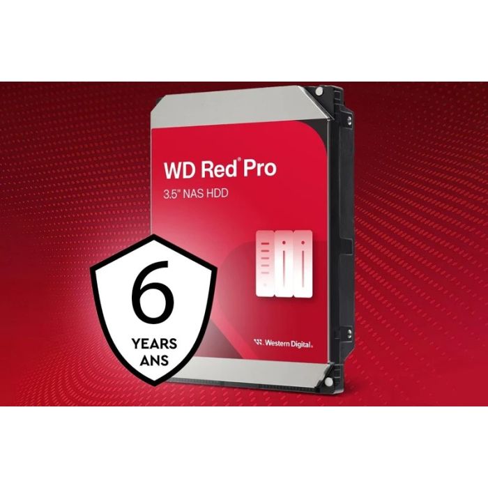 WD hard disk 6TB SATA3, 6Gb/s, 5400rpm, 256MB RED PLUS | moj-toner.com