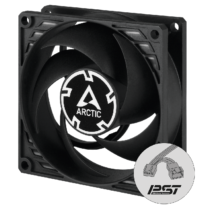 ARCTIC P8 PWM PST 80mm 4-pin ventilator | moj-toner.com